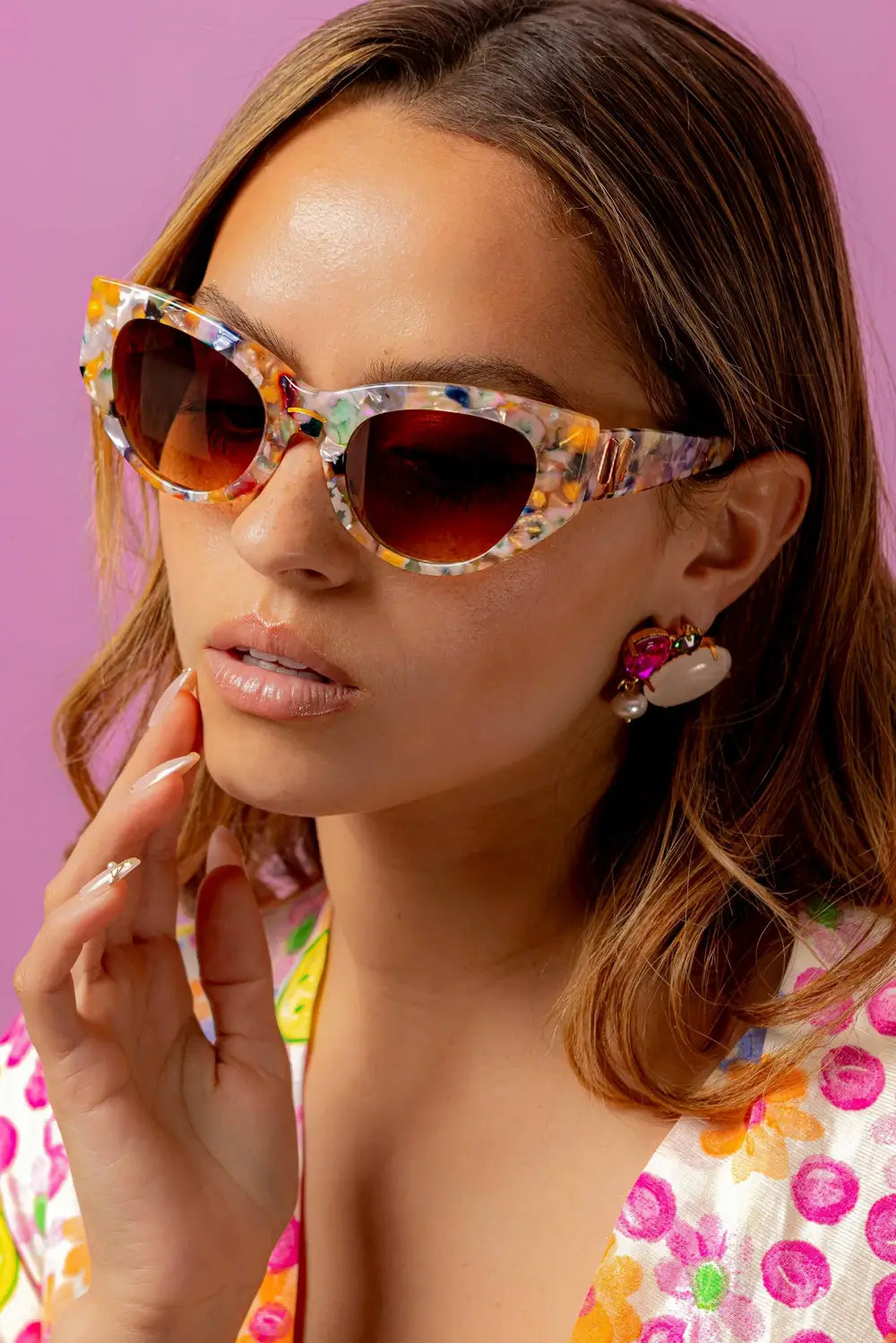MAUDE STUDIO CONFETTI SUNGLASSES – Hummingbird The Shop