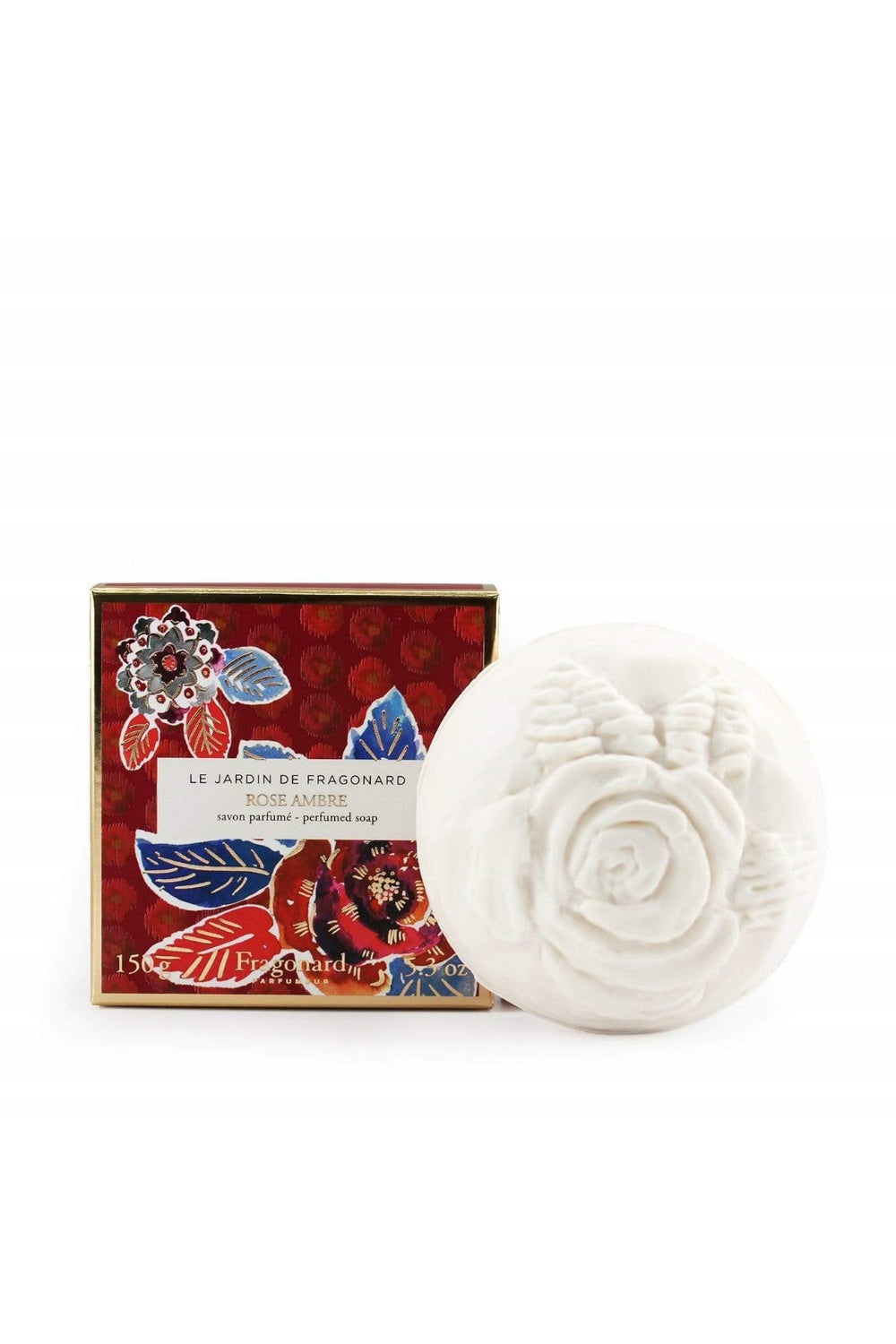 FRAGONARD ROSE AMBRE PERFUMED SOAP – Hummingbird The Shop